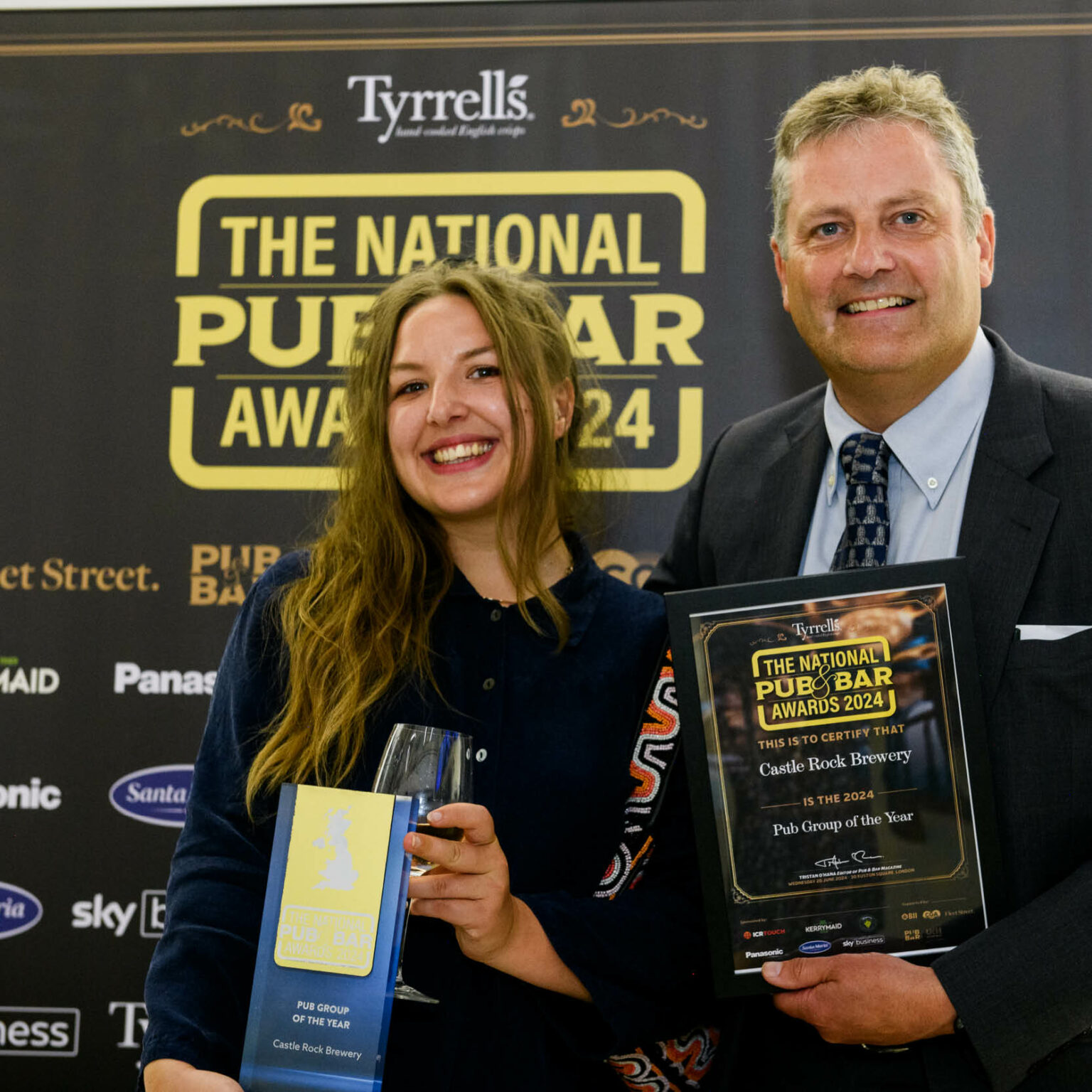 Castle Rock Wins National Pub Group of the Year 2024 | Castle Rock Brewery